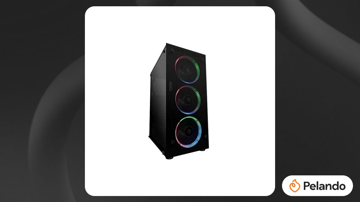 Por R$ 298: Gabinete Gamer Mid Tower RGB SafeGamer GA ATX | Pelando