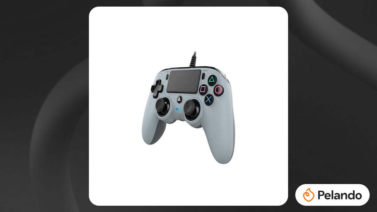 Por R$ 492: Controle Nacon Wired Compact Controller Grey (com Fio ...