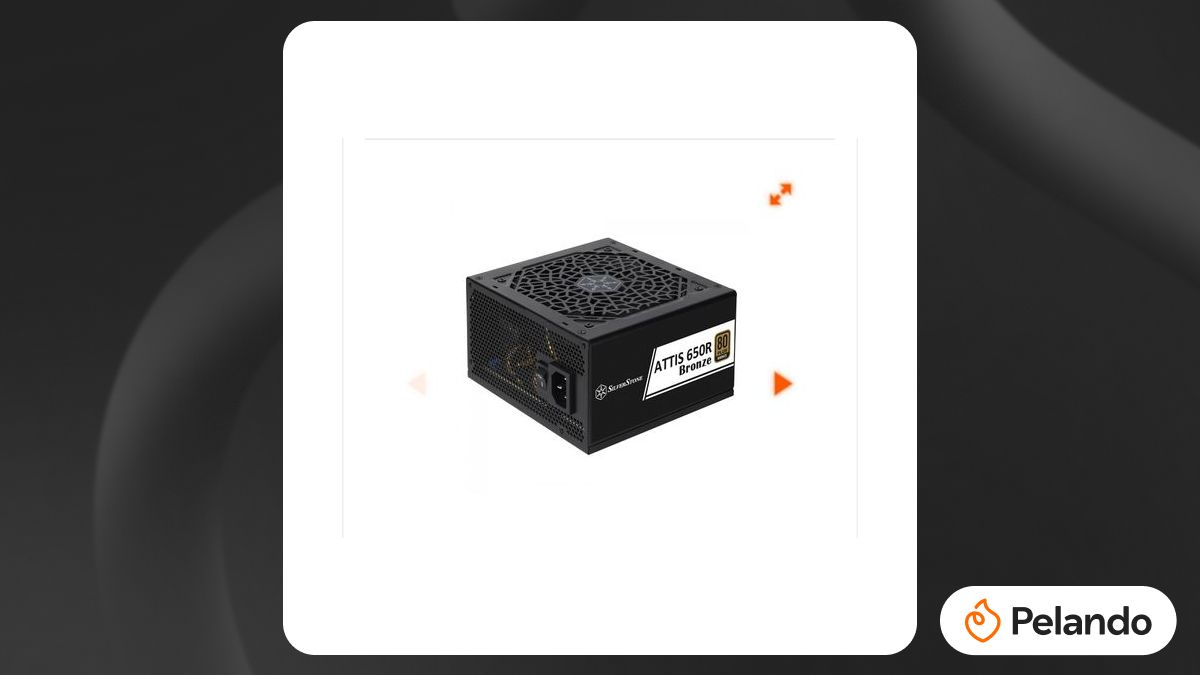 Por R$ 269: Fonte SilverStone ATTIS 650R, 650W, 80 Plus Bronze, PFC Ativo, Cabos Flat, SST ...