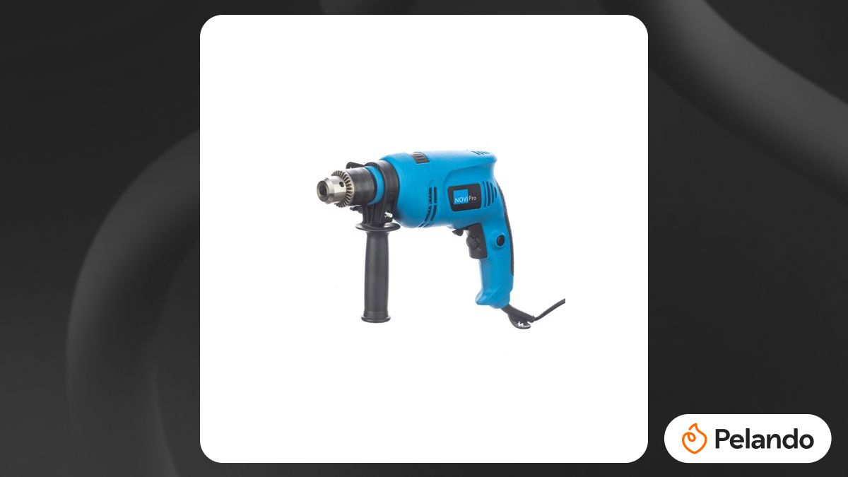 Por R$ 109: Furadeira de impacto com mandril 127V 650W 13mm Novipro ...