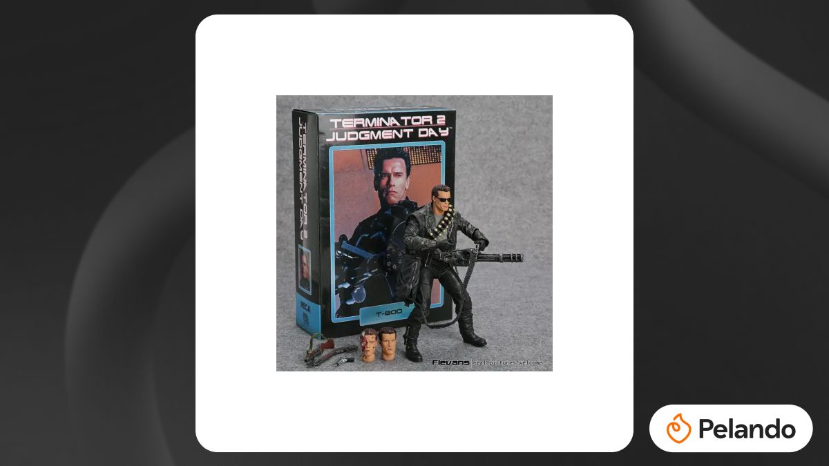 Por R$ 110: Terminator 2: Action figure colecionável nail day ...