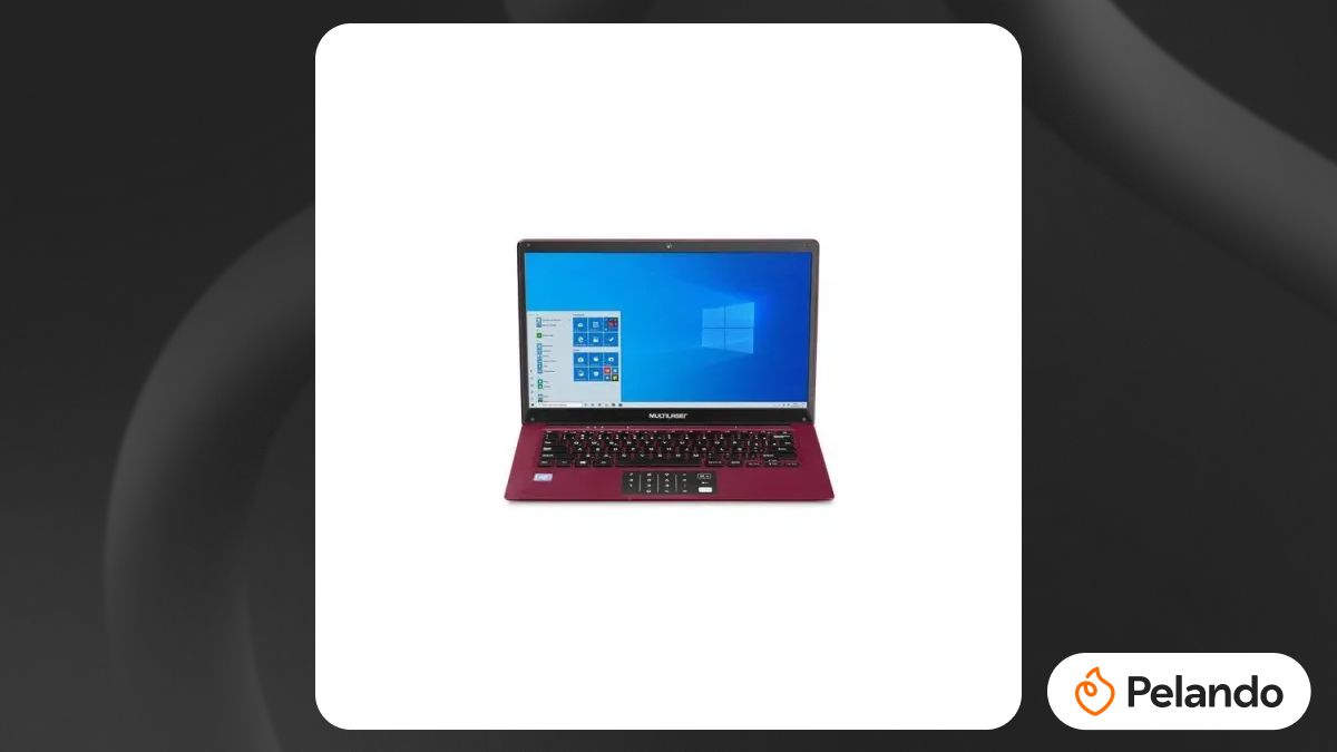 Por R$ 749: [AME R$ 449 / AME SC R$ 359]Notebook Multilaser PC135 ...