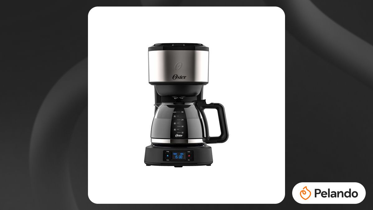 Por R$ 165: Cafeteira Oster Day Light Programável 127v | Pelando