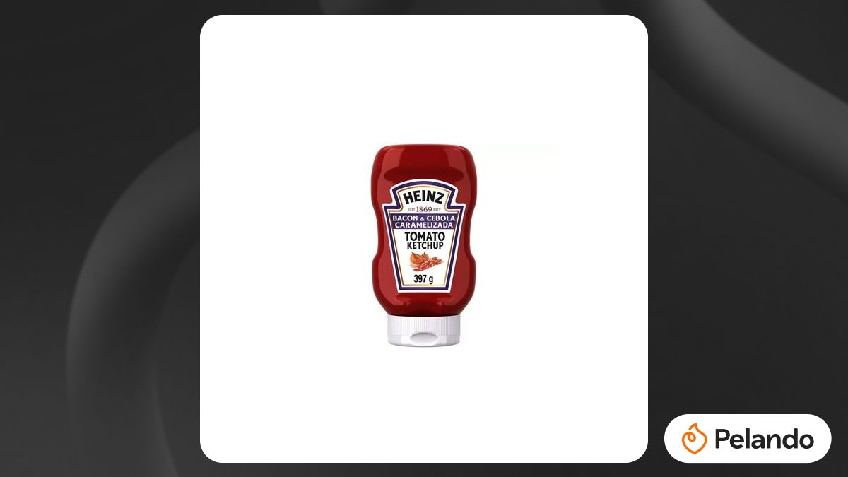 Por R$ 7,86: Ketchup Bacon & Cebola Caramelizada Heinz | Pelando