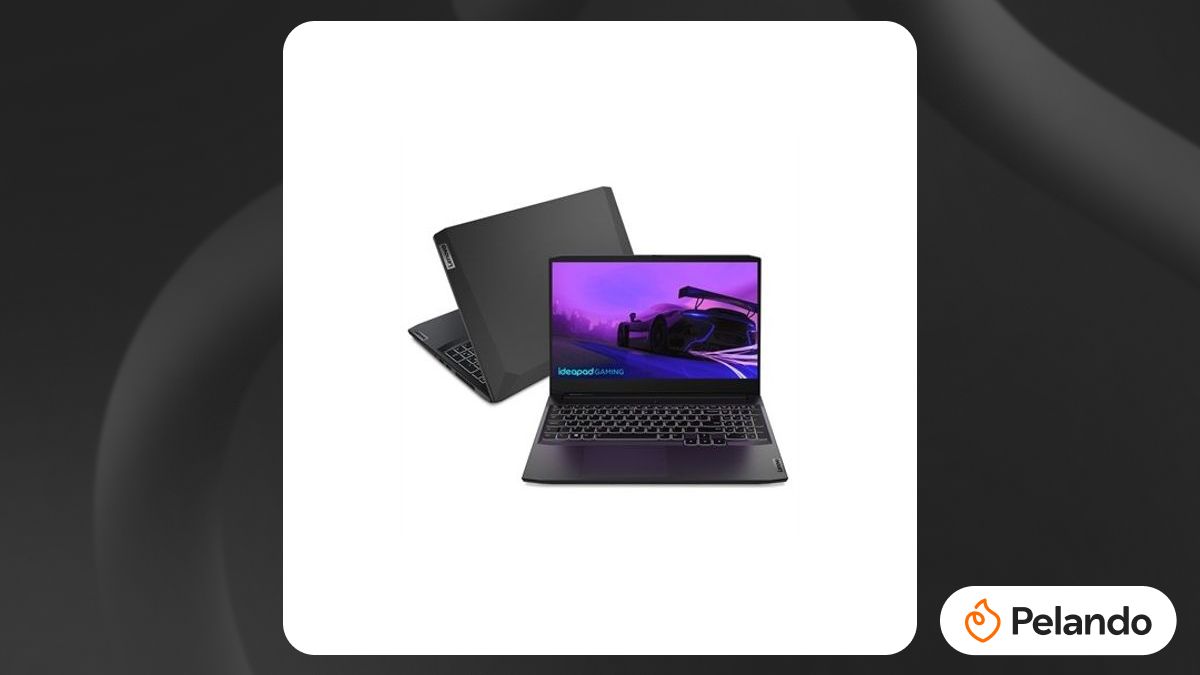 Por R$ 2.735: Notebook Lenovo Gaming 3 i5 GTX 1650 Wi11 8GB 512gb | Pelando