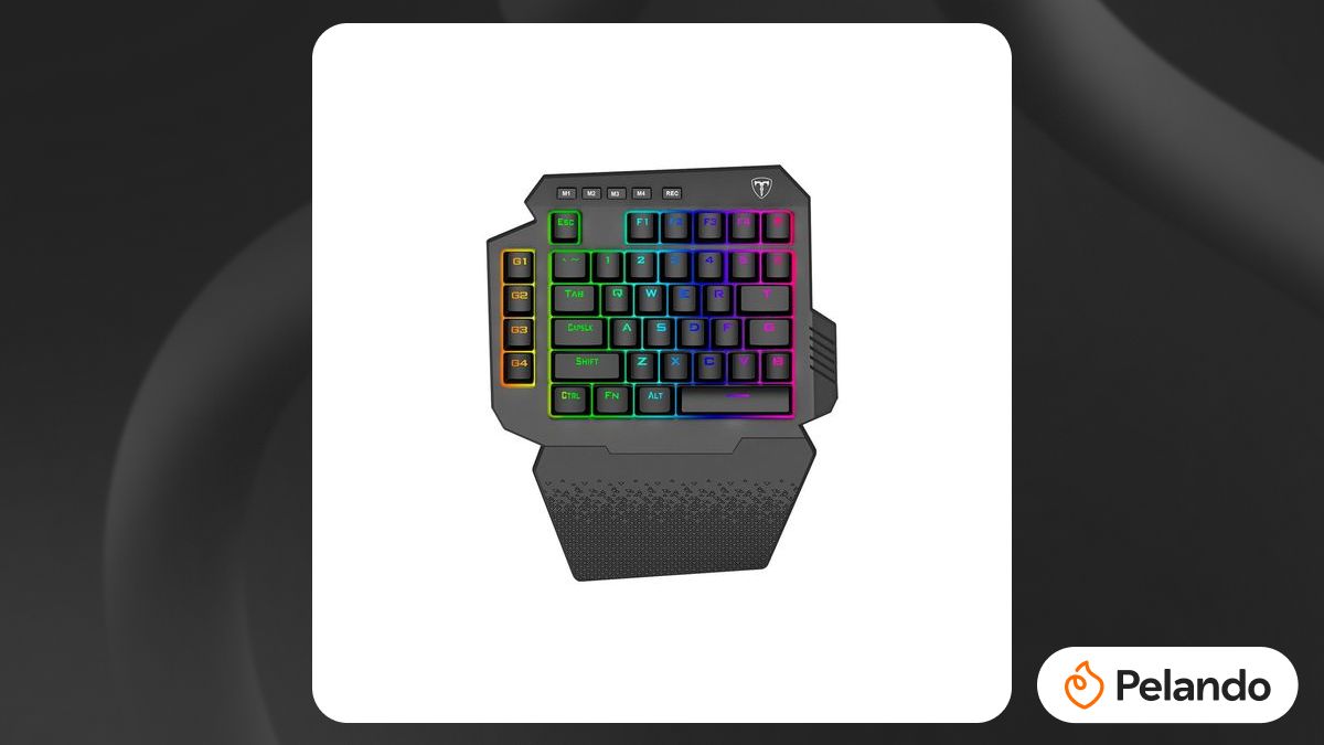 Por R$ 170: Teclado Mecânico Gamer T-Dagger Capri, RGB, Switch Blue ...
