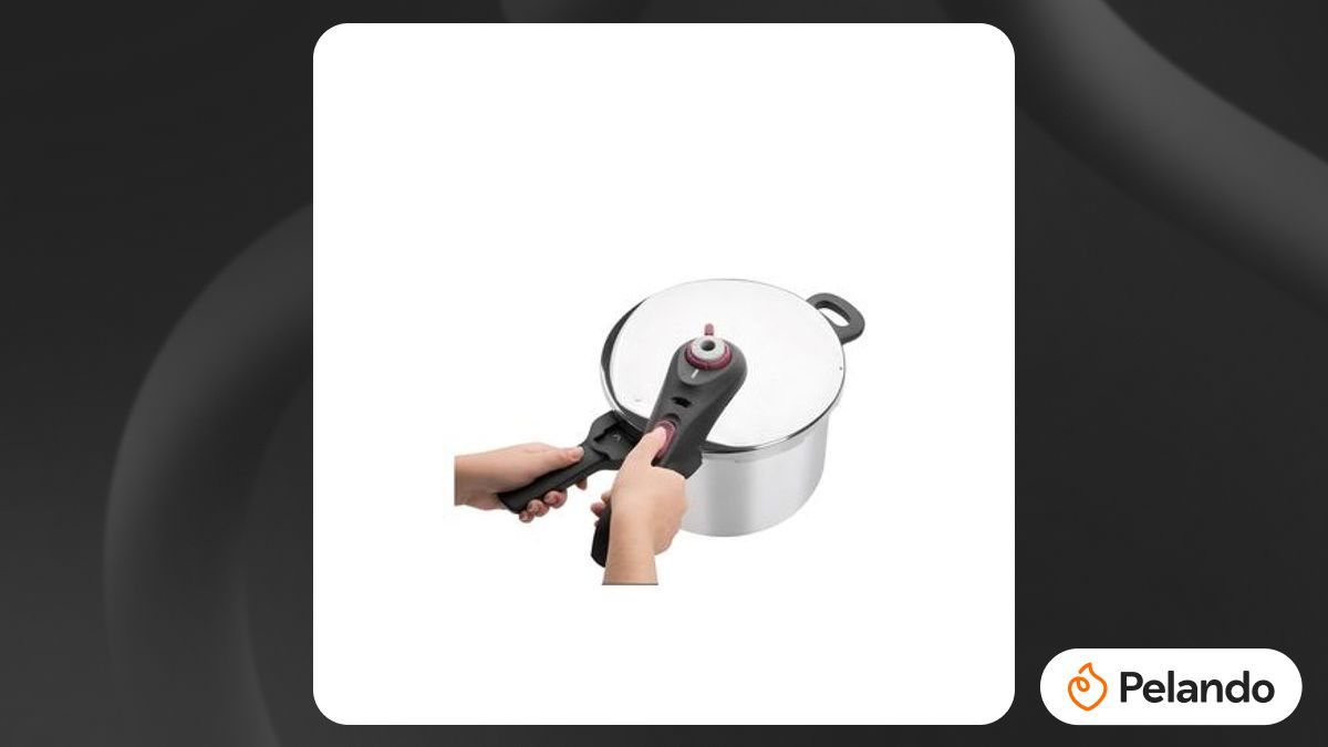 Por R$ 292: Panela de Pressão Rochedo Fechamento Externo Inox 6 Litros ...