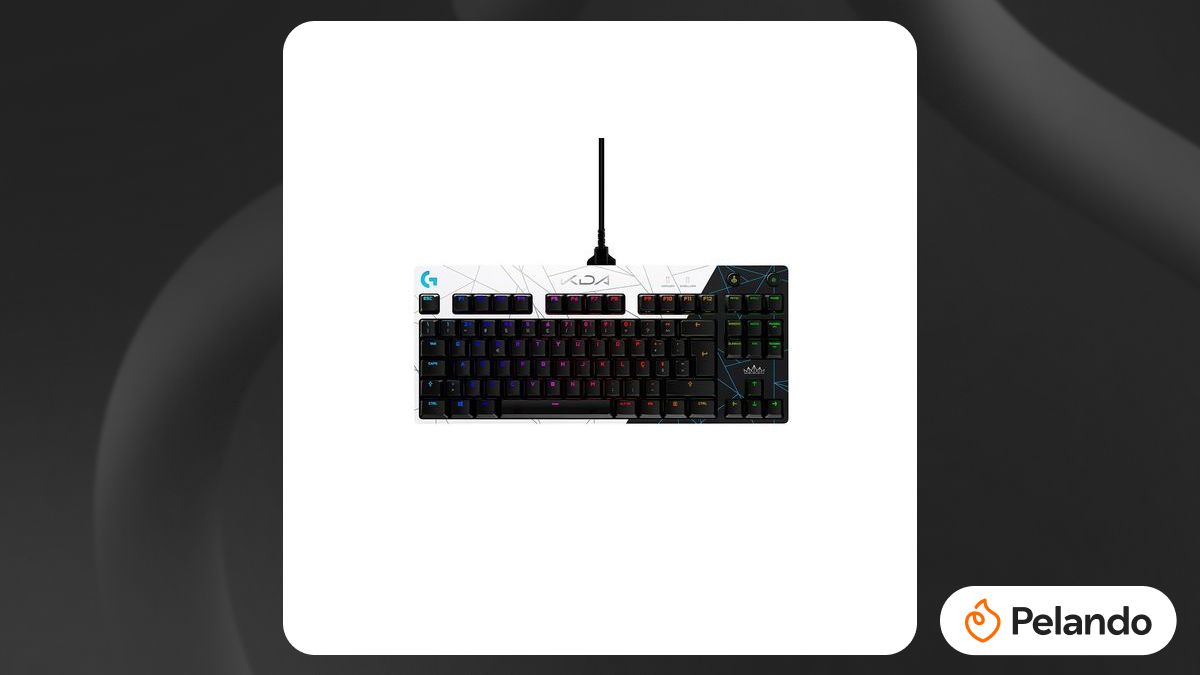 Por R$ 474: Teclado Mecânico Gamer Logitech G PRO K/DA Layout US, RGB ...