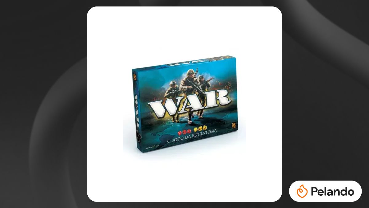 Por R$ 114: Jogo de tabuleiro War Grow | Pelando