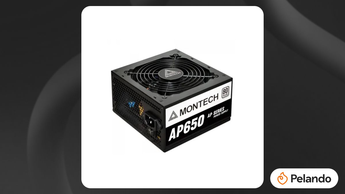 Por R$ 219: Fonte Montech AP650, 650W, 80 Plus White, PFC Ativo, AP650 ...