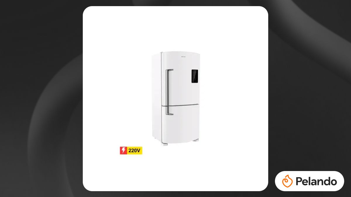 Por R$ 4.103: [ Com Cashback R$ 3.775 ] REEMBALADO: Geladeira Brastemp ...
