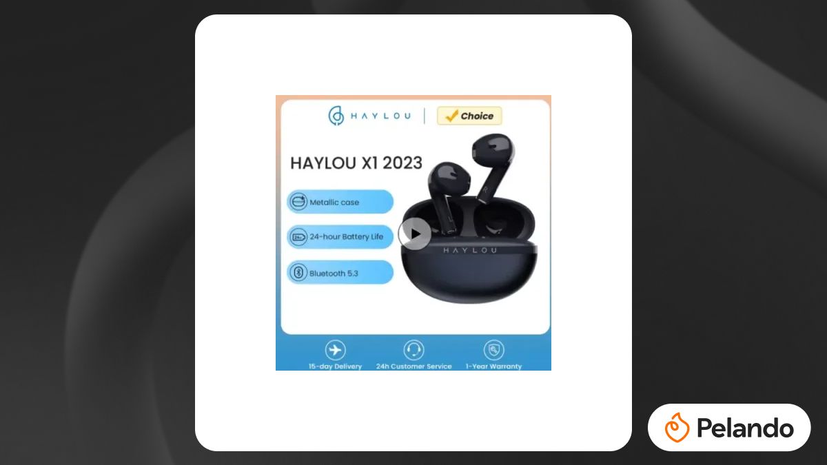 Por R$ 110: [Com taxa] Fone de Ouvido Sem Fio HAYLOU X1 2023 TWS com Bluetooth 5.3, Bateria de ...