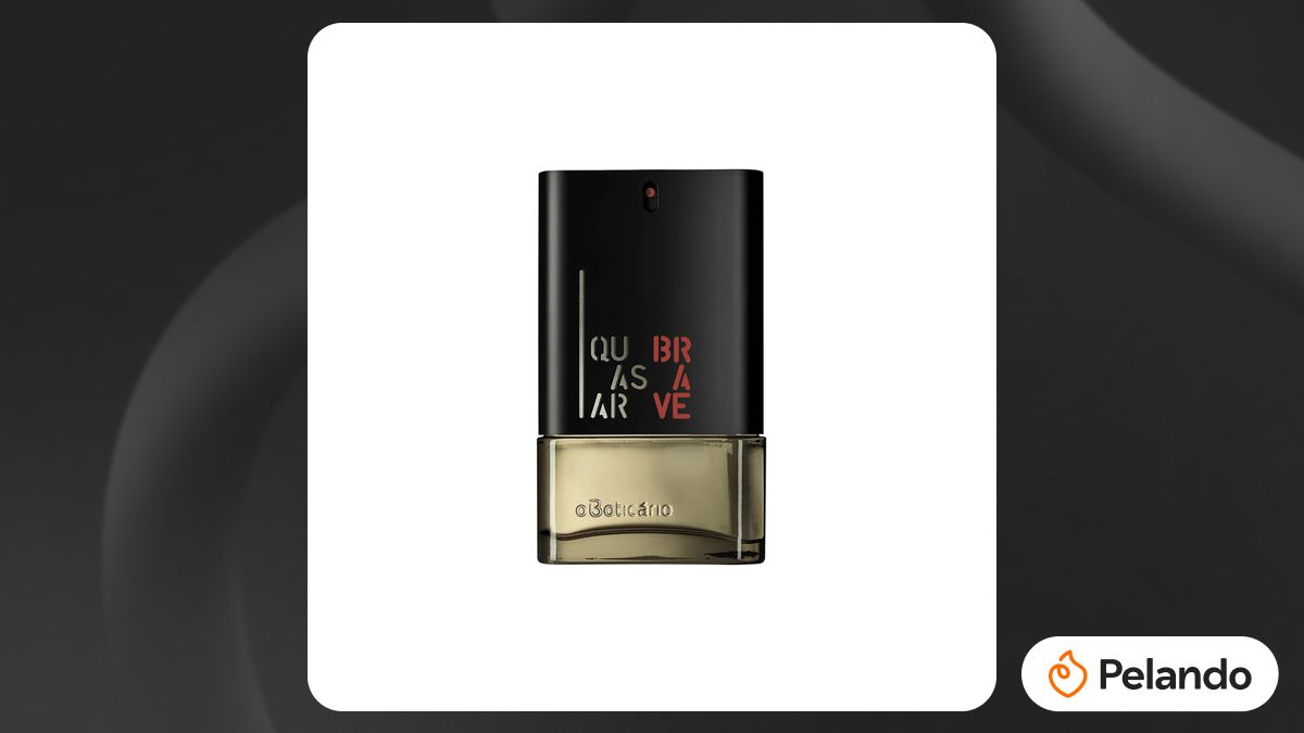 Por R$ 86,00: Quasar Brave Desodorante Colônia 100ml | Pelando