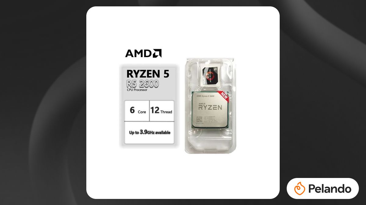 Por R$ 216: Processador Ryzen 5 2600 6 núcleos 12 threads 3,9Mhz | Pelando