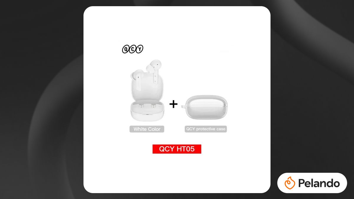 Por R$ 133: Fone QCY HT05 com case (com moedas) | Pelando