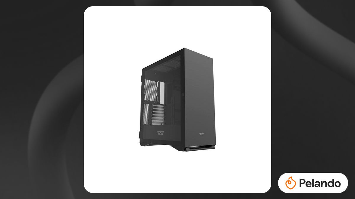 Por R$ 418: Gabinete Gamer Aigo DarkFlash DLX 22 Neo Preto, CP-CASE-DLX22-NEO-BK | Pelando