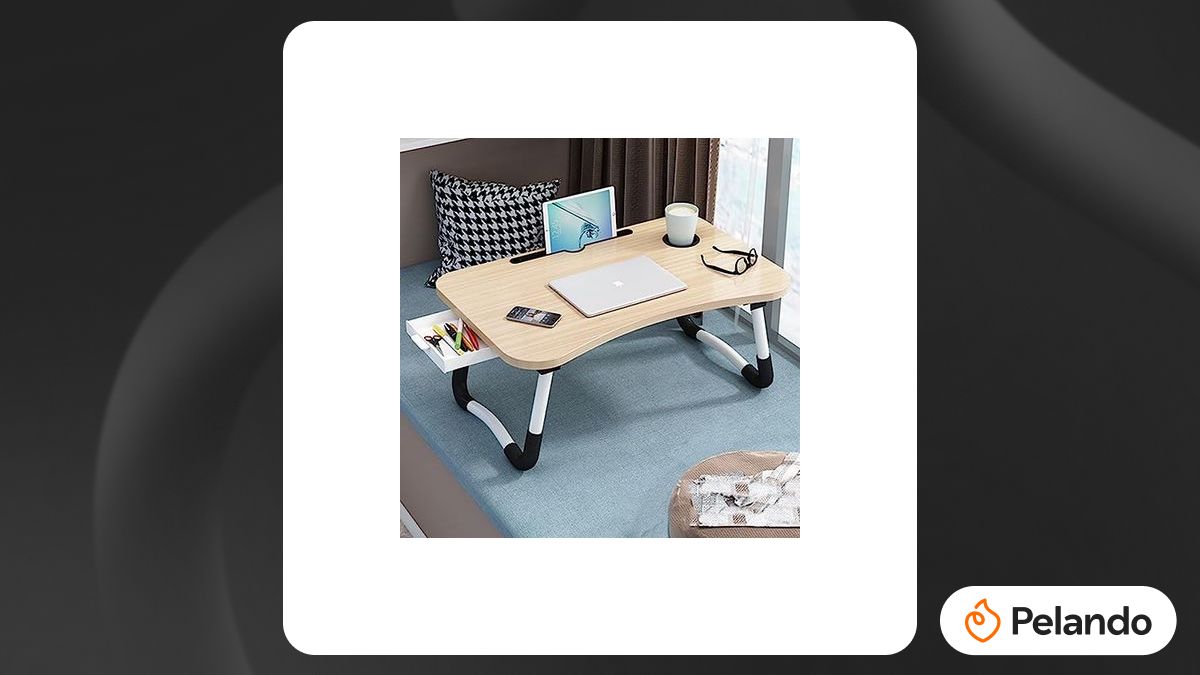 Por R$ 93,99: Mesa Portátil Para Notebook Suporte Cama Sofá | Pelando