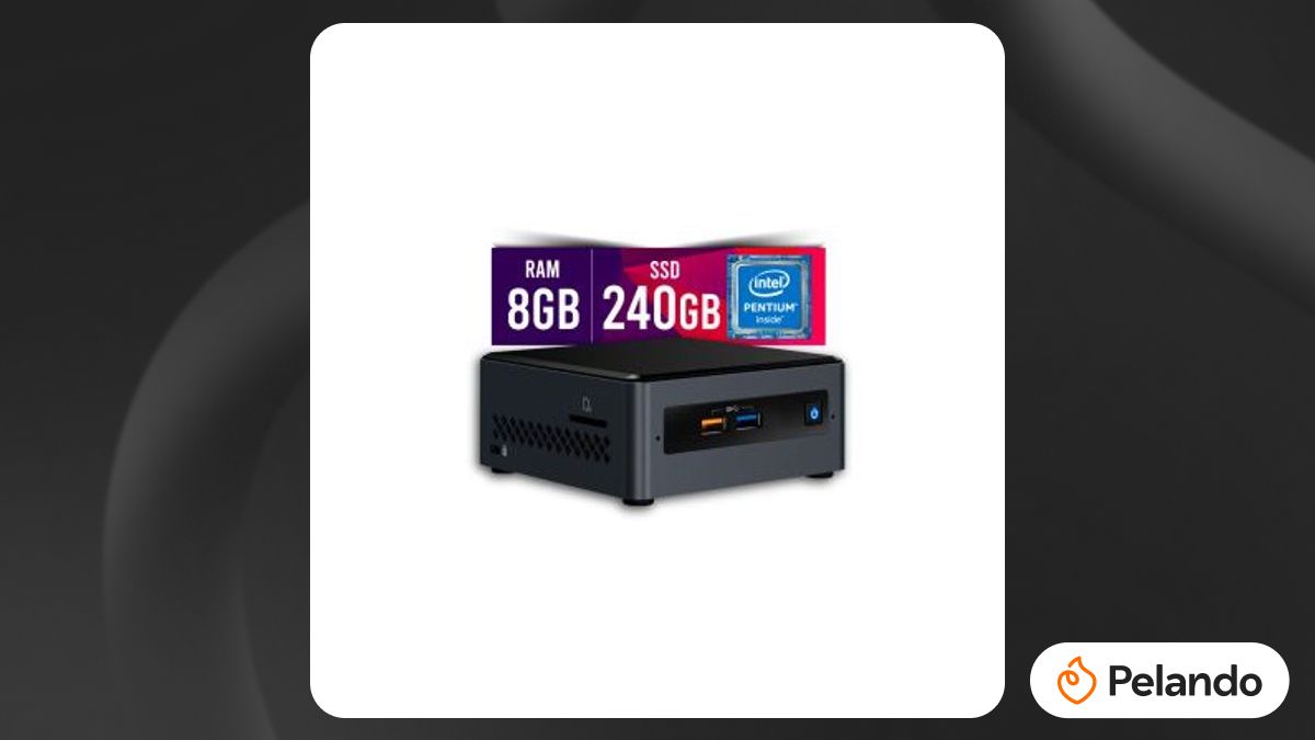 Por R$ 949: Mini PC Intel NUC Pentium J5040 8GB SSD 240GB Intel ...