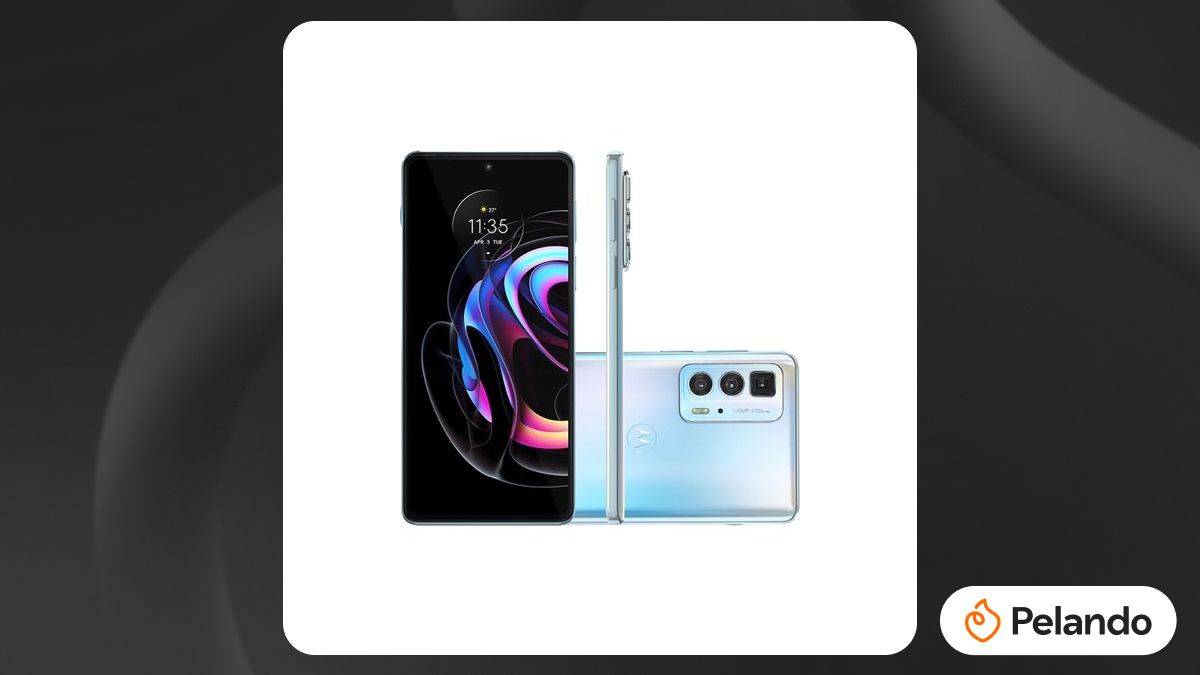Por R$ 2.969: [AME R$2080] Motorola Edge 20 Pro 256GB 5G Wi-Fi Tela 6.7 ...