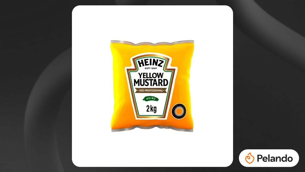 Por R$ 7,99: Mostarda Heinz Tradicional 2kg | Pelando