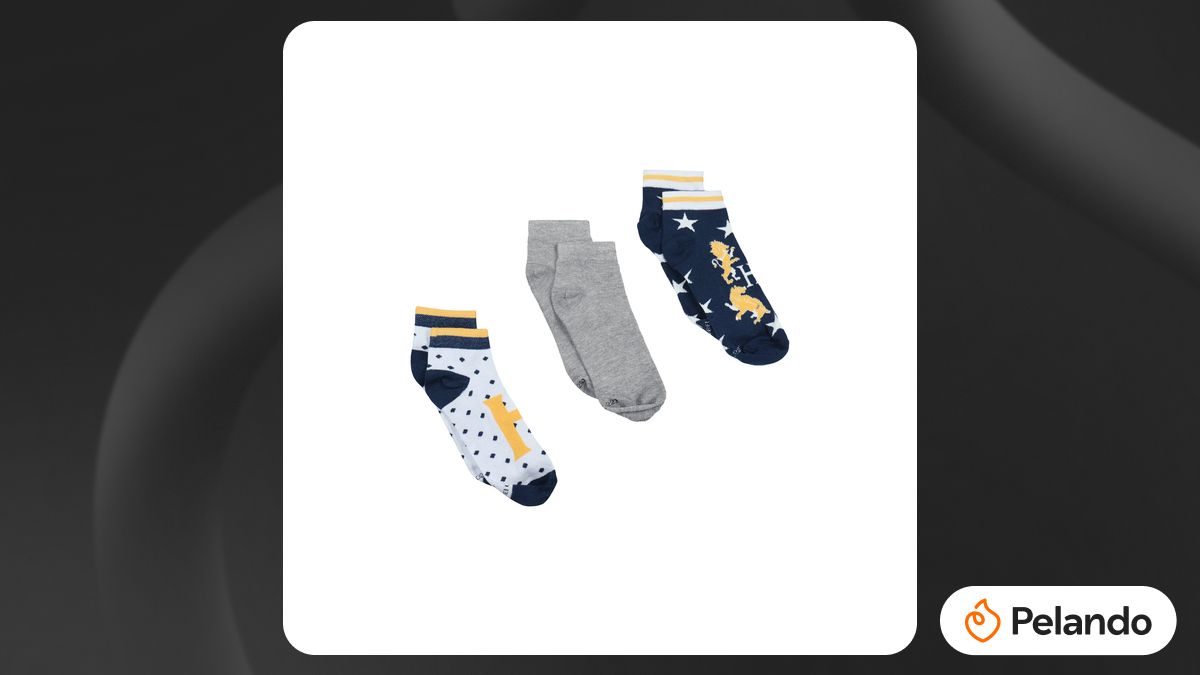Por R$ 12,00: Kit com 3 Meias Cano Curto Harry Potter 34/39 | Pelando