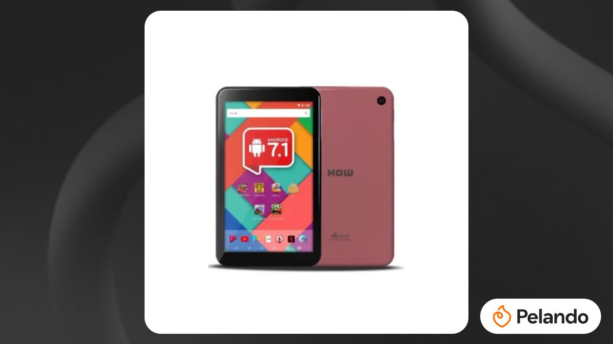 Por R$ 79,00: Tablet How 7 Quadcore 16gb Rosa Max Ht705 | Pelando