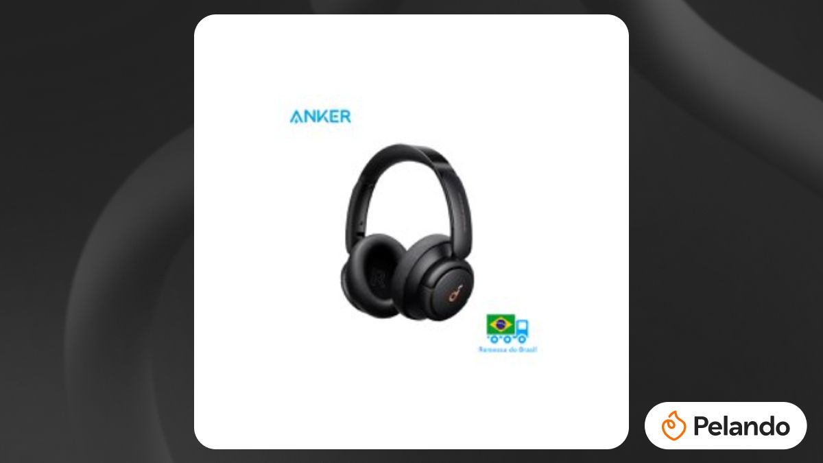 Por R$ 208: [Do Brasil] Fone de Ouvido Anker Life Q30, Com cancelamento de Ruído ativo, ANC, Sem ...