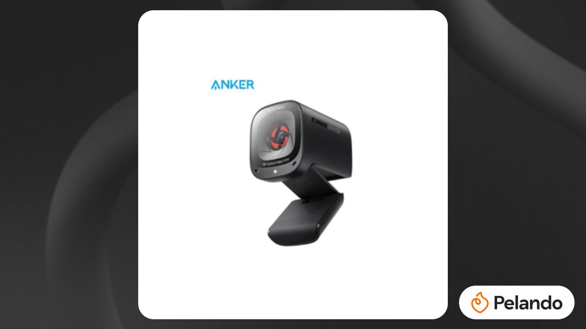 Por R$ 200: [Do Brasil] Webcam ANKER PowerConf C200 2k 135 º com microfone com cancelamento de ...