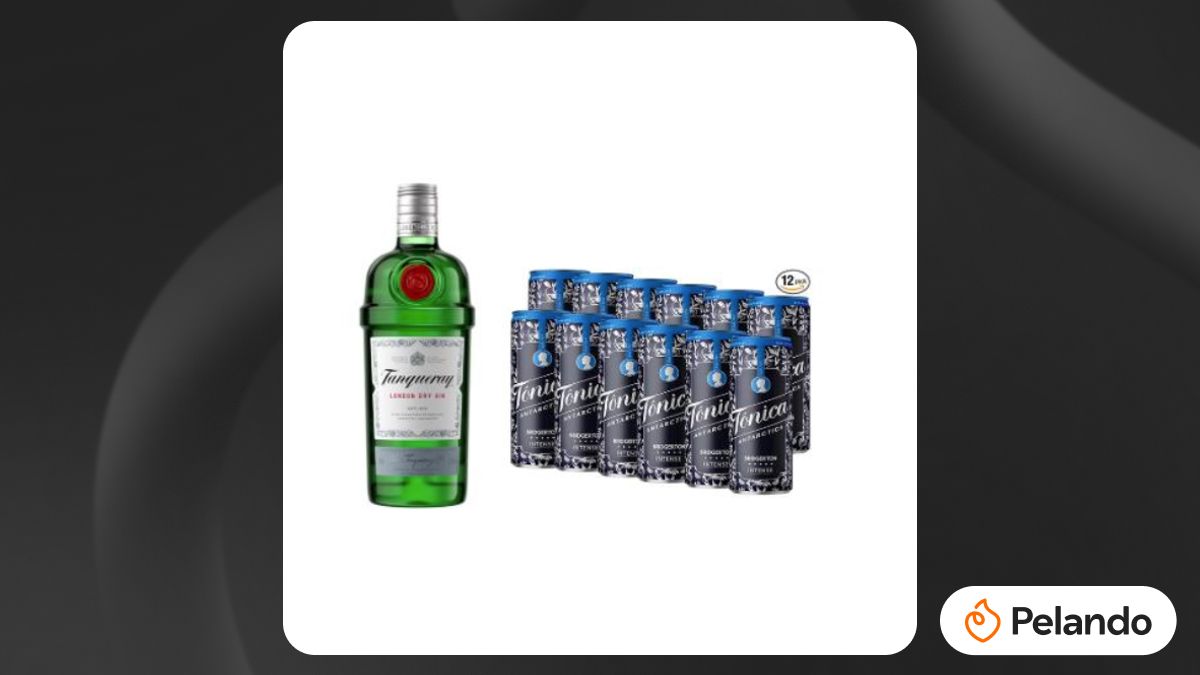 Por R$ 89,00: Gin Tanqueray London Dry, 750ml + TONICA ANTARCTICA ...