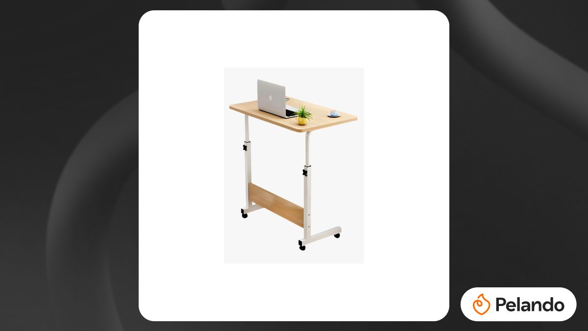 Por R$ 107: Mesa Lateral Ergonômica Regulável - Luvinco | Pelando