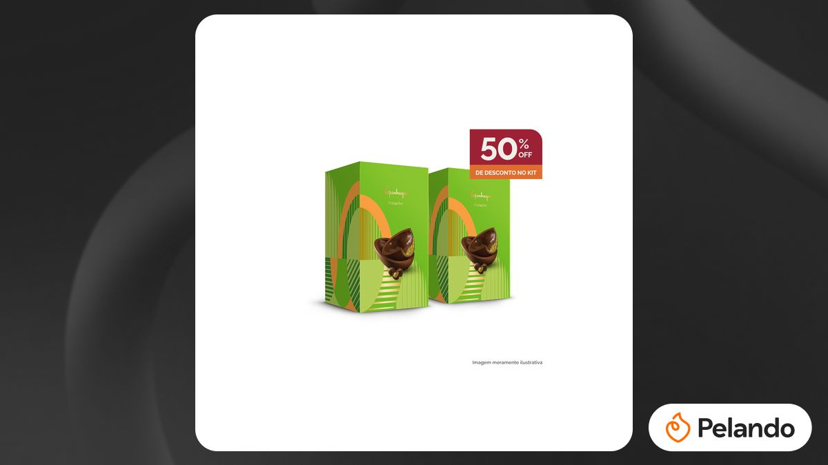 Por R$ 149: Combo Ovo de Páscoa Recheado Pistache 316G - 2 Unidades | Pelando