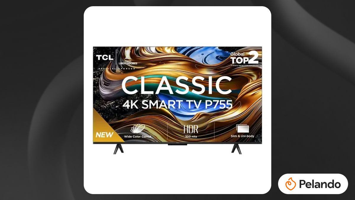 Por R$ 2.105: TCL Classic 4K Smart Tv 55 P755 Google Tv Dolby | Pelando