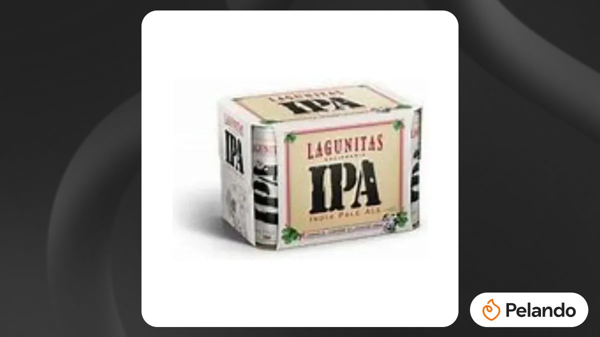 Por R$ 53,88: Cerveja Ipa India Pale Ale Lagunitas Lata 350ml 12 ...