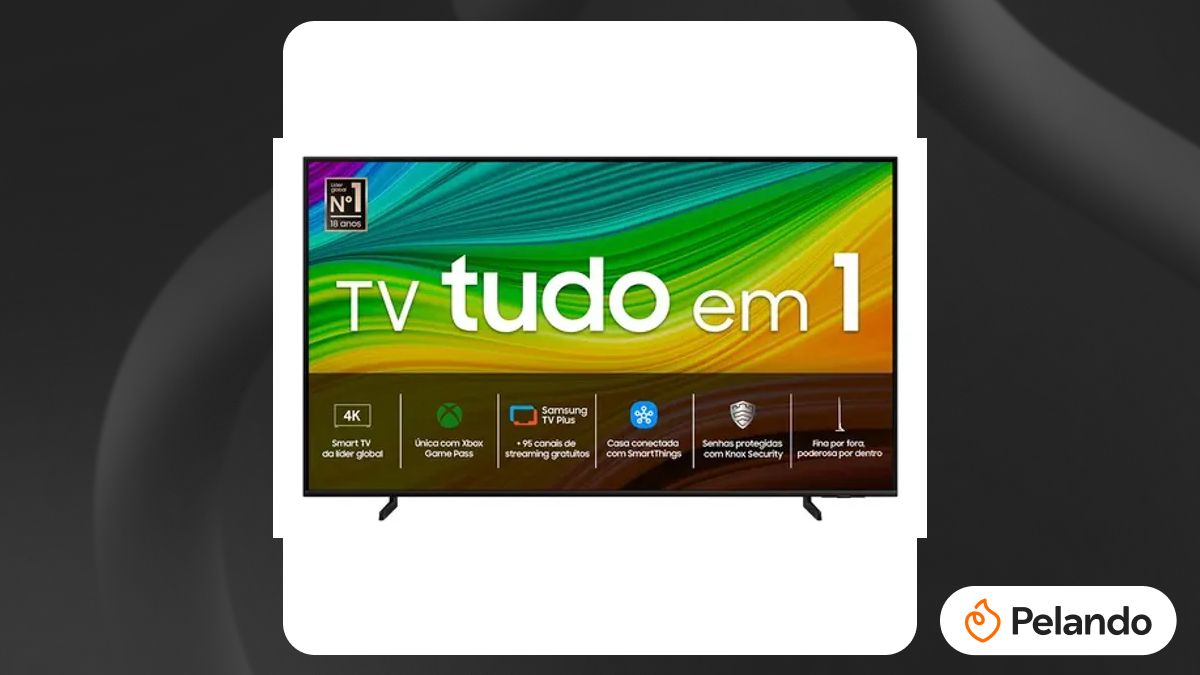 Por R$ 2.360: Samsung Smart Tv 55 Polegadas Qled 4k Q60d 2024 ...