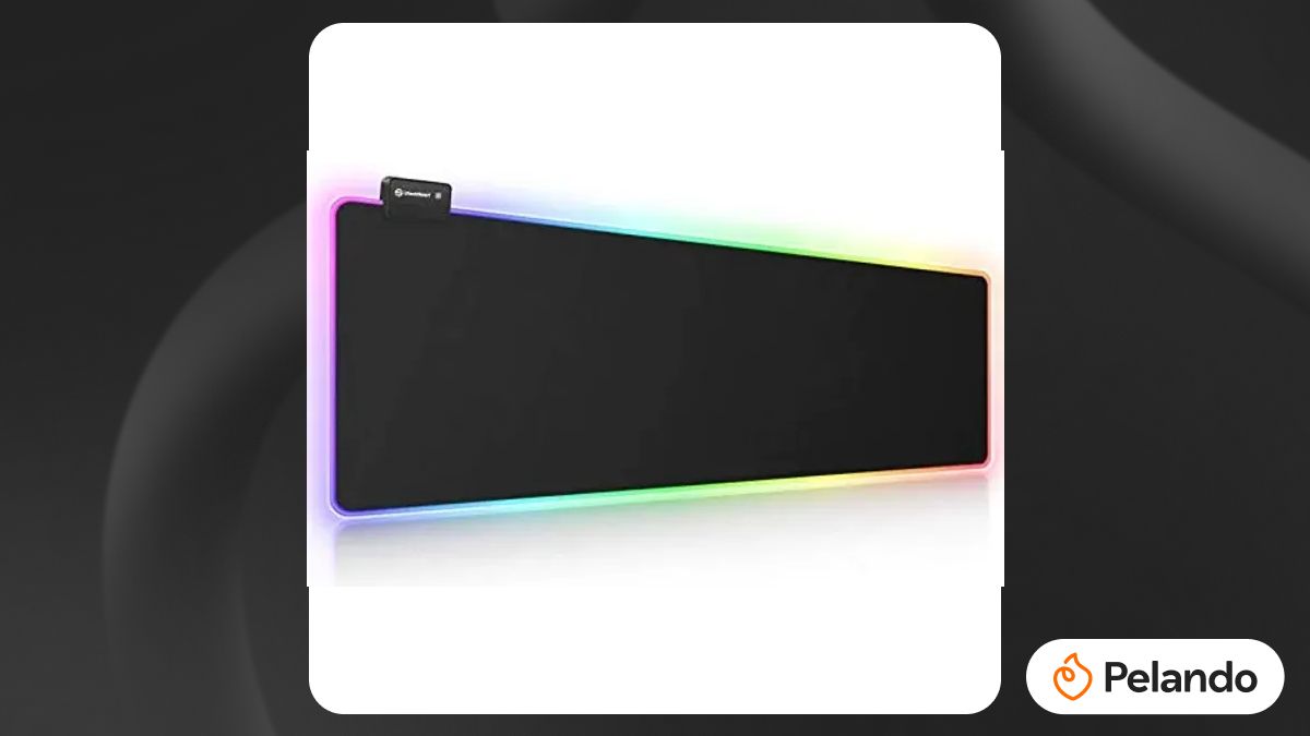 Por R$ 31: Mouse pad Gamer UtechSmart Extra Grande com RGB (800 x 300 ...
