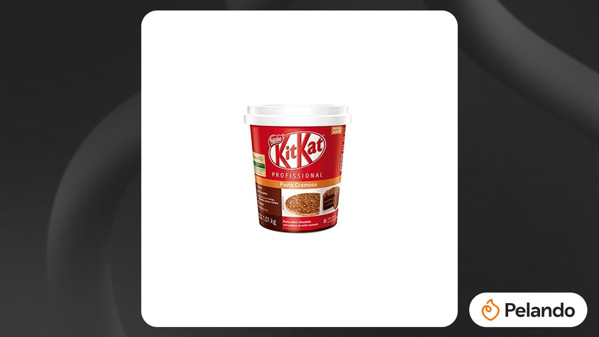 Por R$ 59,90: Pasta Cremosa KITKAT® 1,01 kg | Pelando