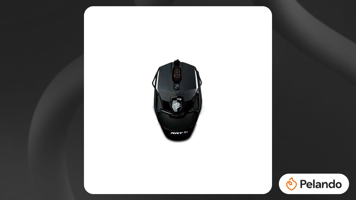 Por R$ 88,79: Mouse Gamer Mad Catz R.A.T 2+, 5000DPI, Ambidestro, 3 ...