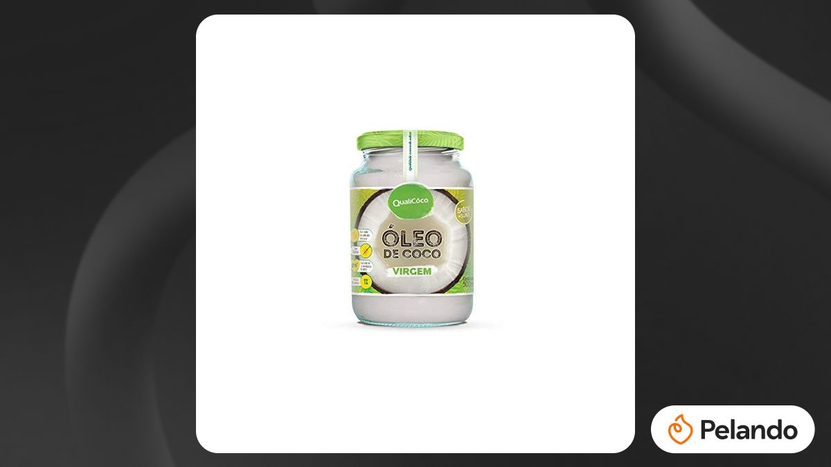 Por R$ 28,78: [PRIME | PROX DA VALIDADE] Qualicoco Oleo Coco Virgem ...
