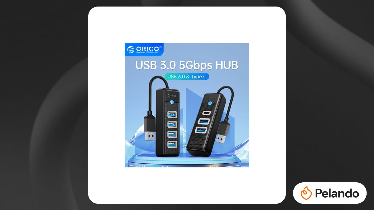 Por R$ 17,64: Hub 4 Portas USB 3.0 Orico | Pelando