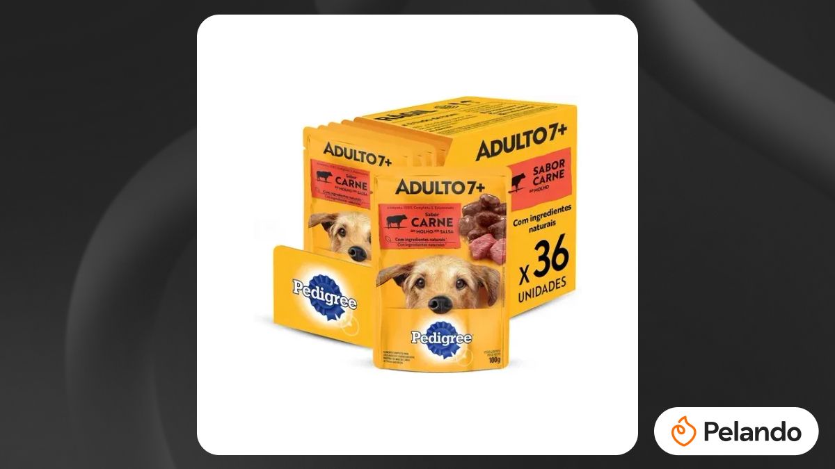 Por R$ 87,80: [ PRIME | REC | R$ 2,43 CADA ] Packs de Ração Úmida ...