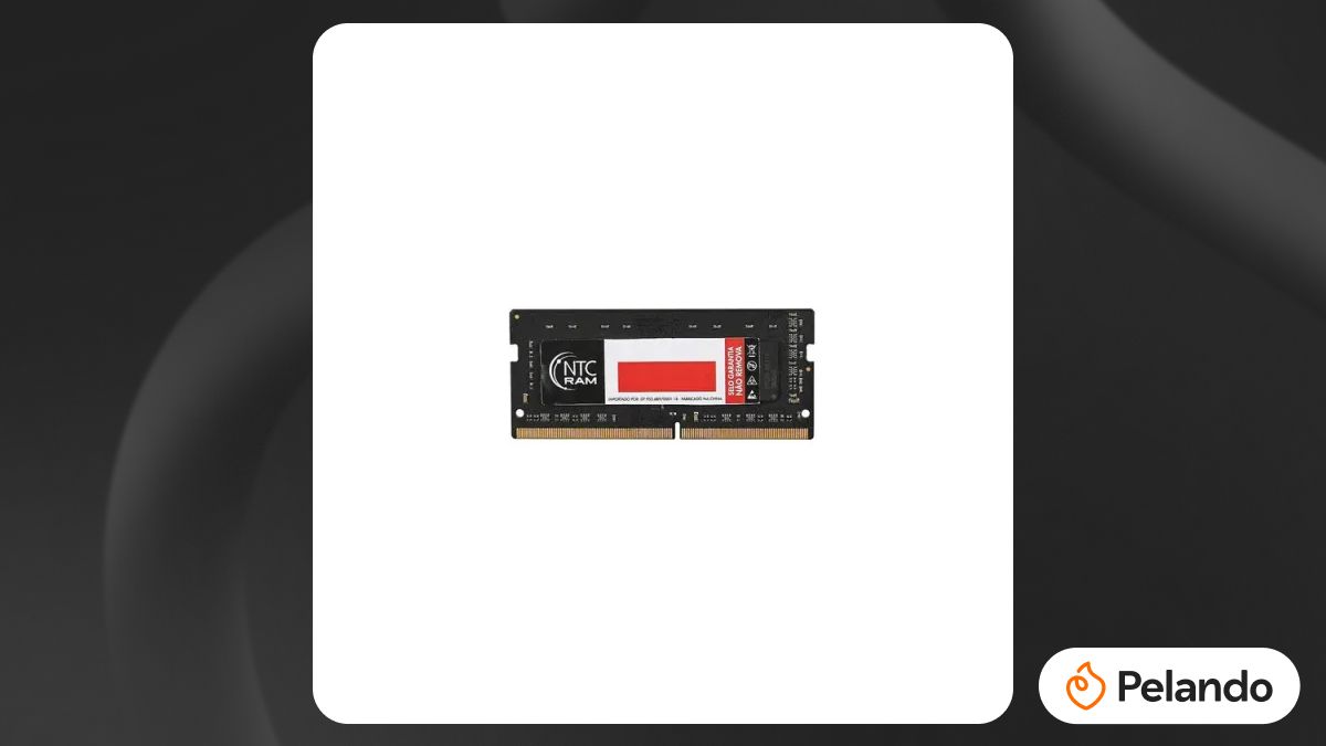 Por R$ 200: Memória RAM Notebook NTC 16GB DDR4 2666 Mhz 1.2V | Pelando
