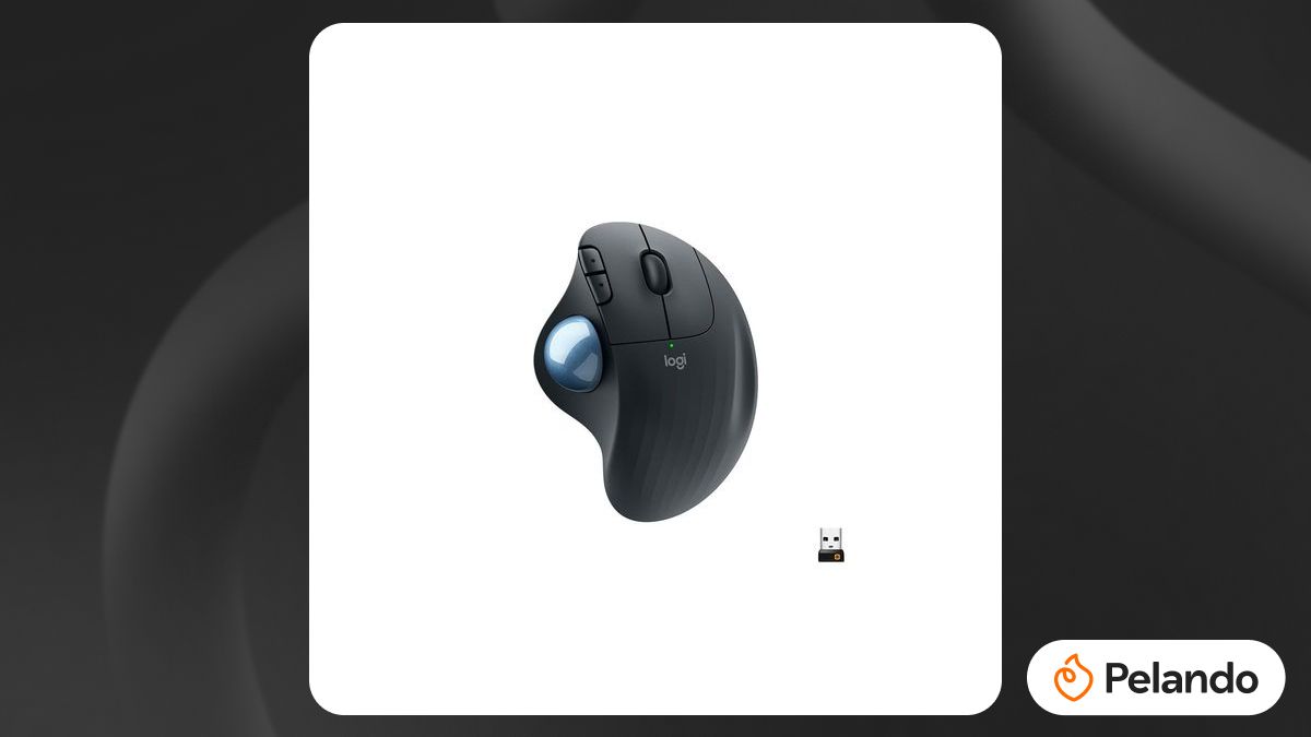 Por R$ 149: Mouse sem fio Logitech Trackball ERGO M575 Controle Fácil do Polegar, Design ...