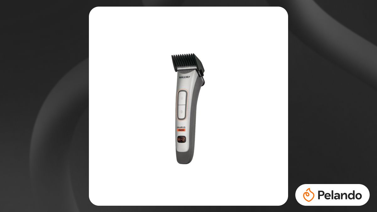 Por R$ 79,99: Cortador De Cabelo Mallory Ikarus De Inox Bivolt | Pelando