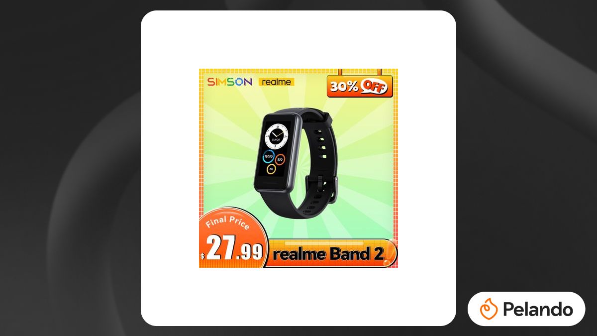 Por R$ 174: Smartband Realme Band 2 | Versão Global | Pelando