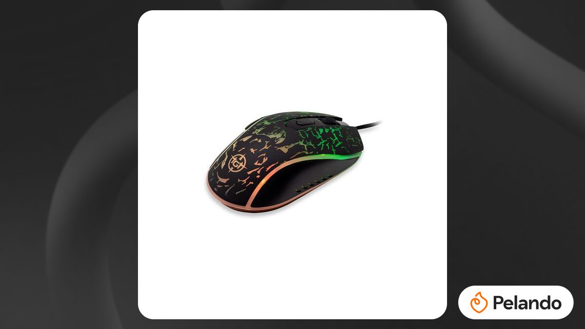 Por R$ 9,90: Mouse Gamer TGT Karambit Rainbow RGB 6 Botoes, TGT-KAR-01 ...