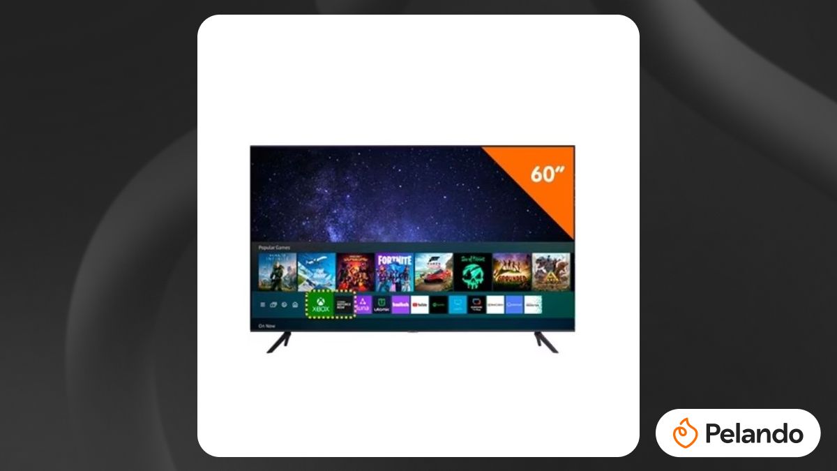 Por R$ 2.799: Smart TV 60 polegadas Samsung 4K Crystal UHD, com Game ...