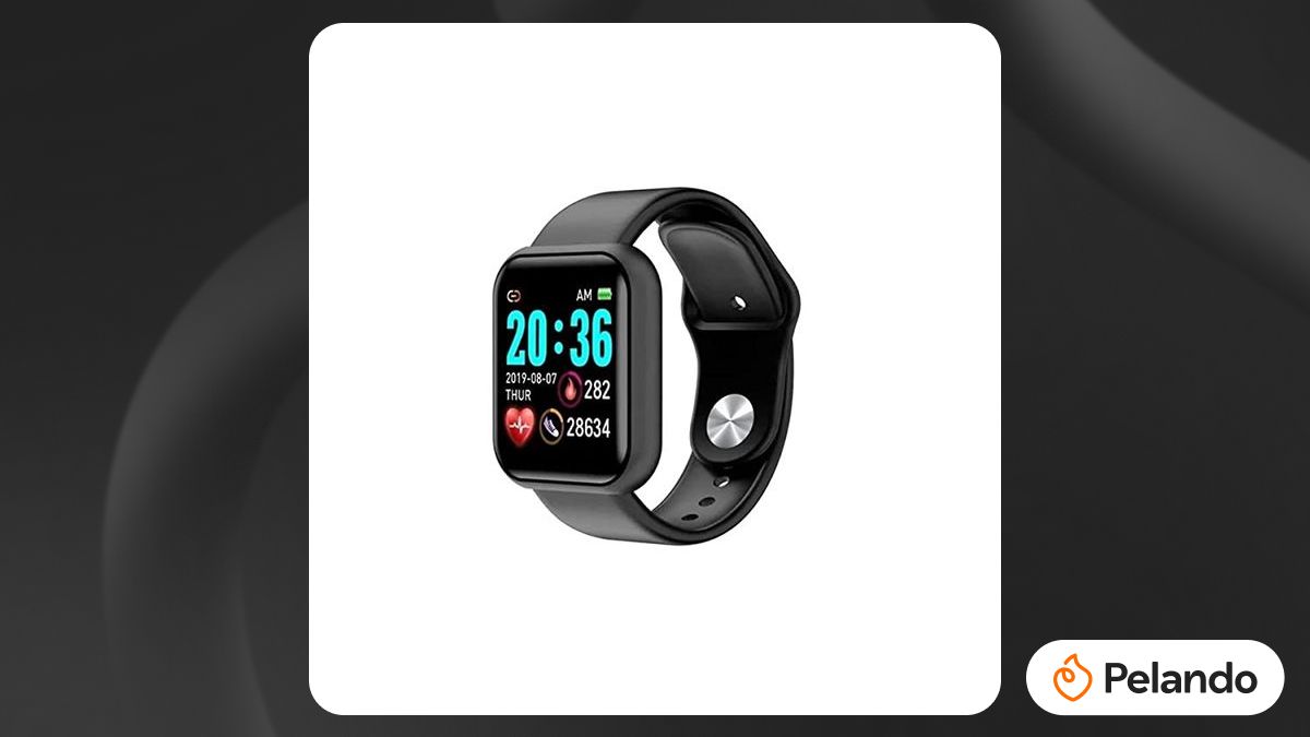 Por R$ 36,80: Relógio Smartwatch Inteligente D20 Android e IOS | Pelando