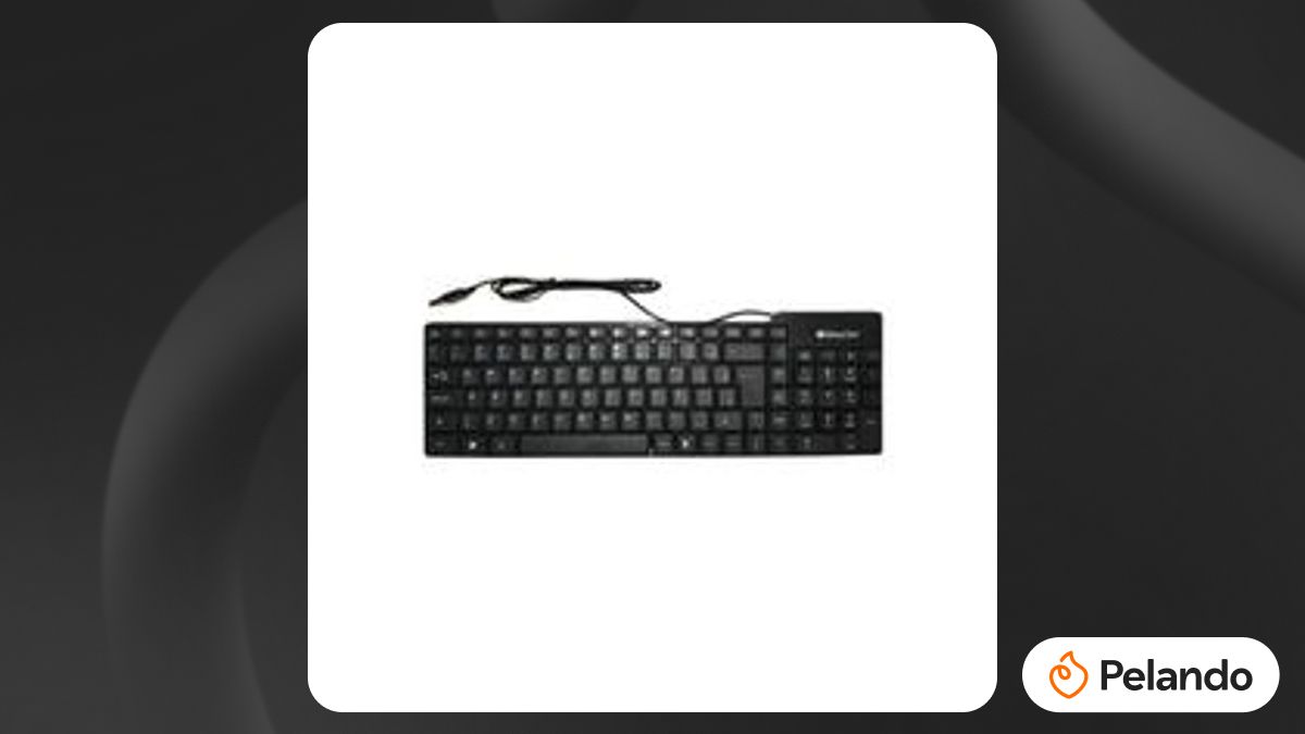 Por R$ 19,24: Teclado Usb Banson Tech Shertech-802 Português Brasil Cor Preto | Pelando