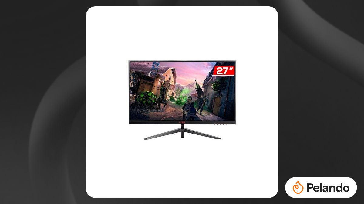 Por R$ 1.565: Monitor Gamer Pichau Centauri CR27, 27 Pol IPS, QHD, 1ms, 165Hz, FreeSync, HDMI/DP ...