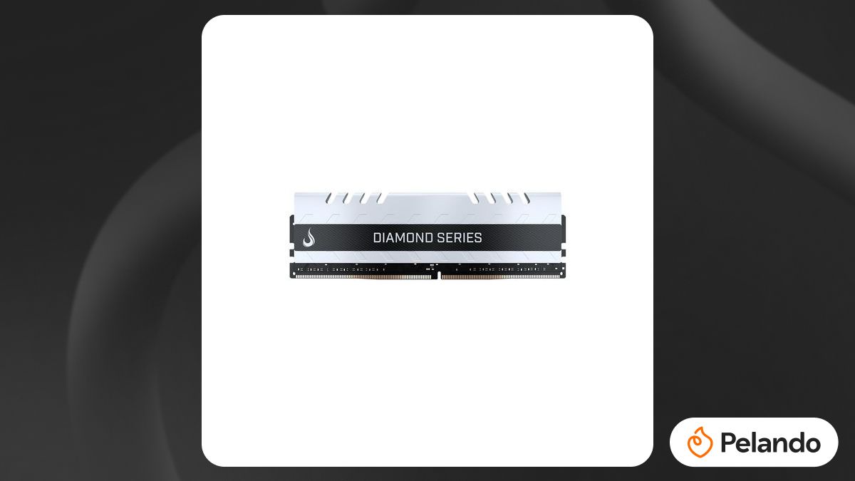 Por R$ 116: [App]Memória RAM Rise Mode Diamond 8GB, 3200MHz, DDR4, CL15, Branco - RM-D4-8G-3200D ...